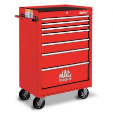 MAC TOOLS（マックツールズ） シングルバンク 7ドロワー ロールキャビネット レッド シルバーモール MB4220C | 工具の買取販売の軍手屋