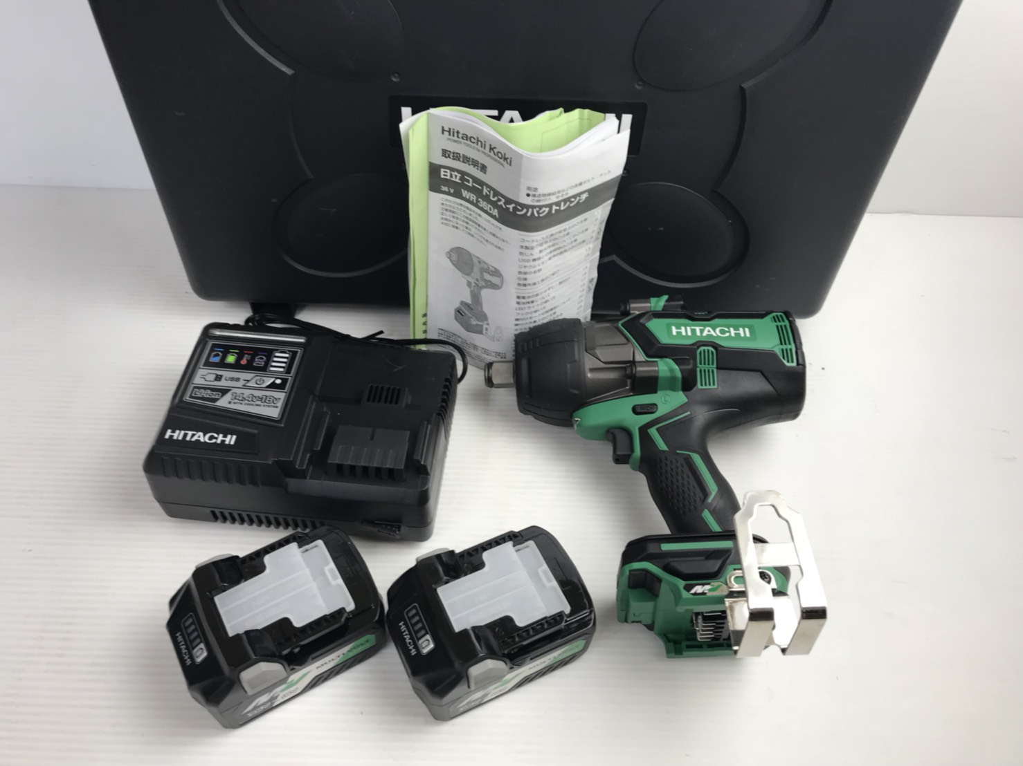 【市原店】【HITACHI/ﾋﾀﾁ】WR36DAコードレスインパクトレンチは軍手ワークドラゴンリサイクル市原店へ♪千葉市・市原市の中古品 ...